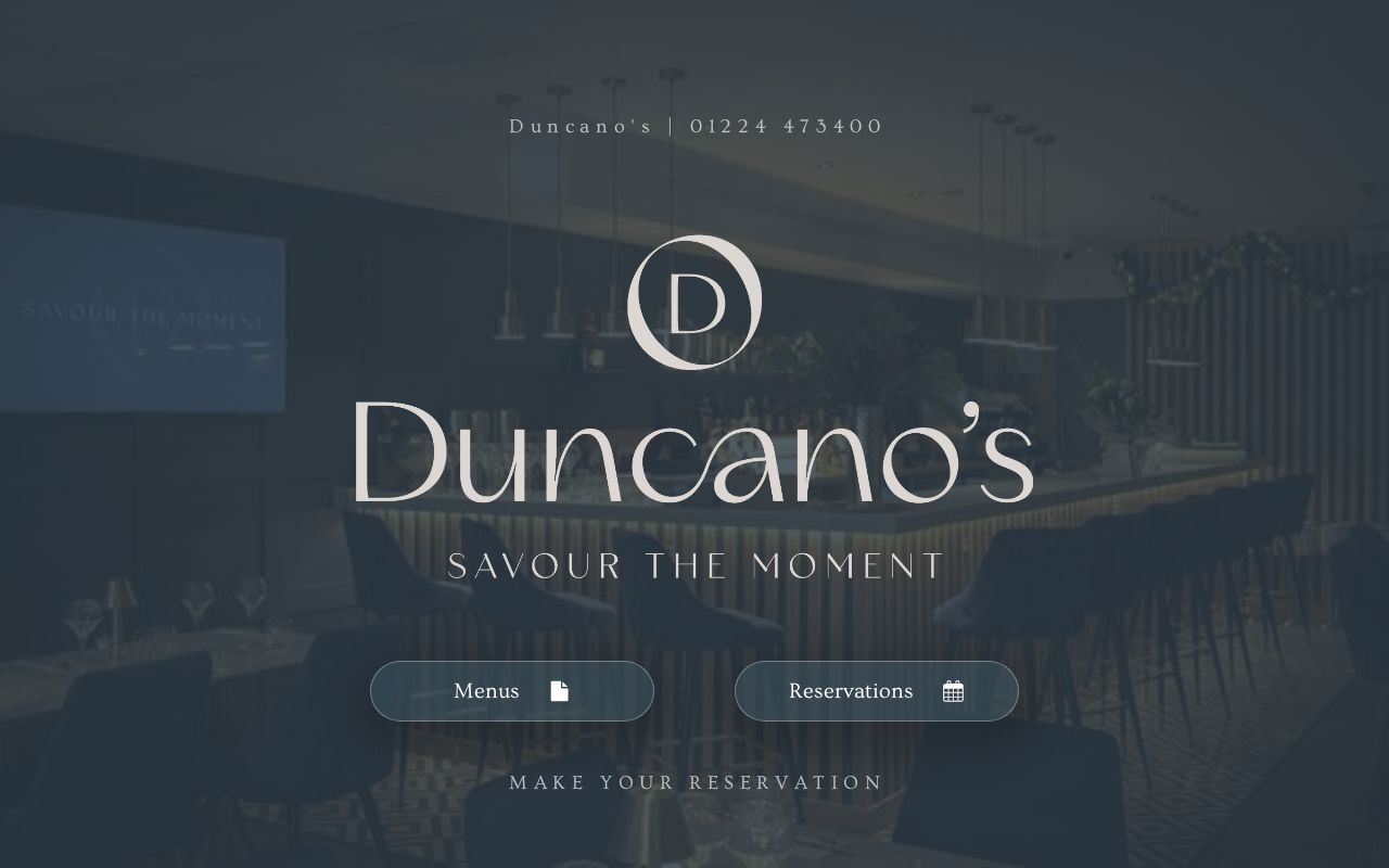 Duncano's | Restaurant | Westhill, Aberdeen